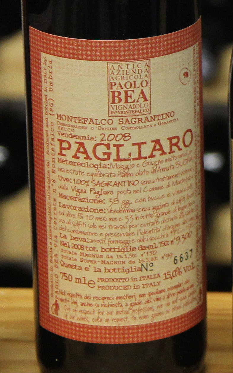 Sagrantino from Italy and Australia – Jon Is A Geek